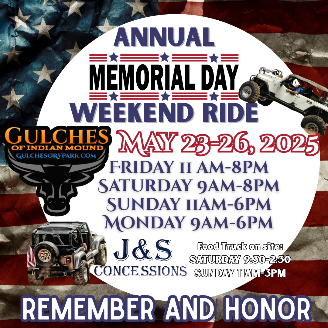 Memorial Day Ride - Gulches of Indian Mound